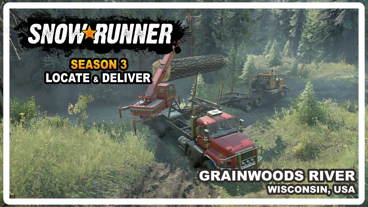 Fallen Titans & Train Depature 【SnowRunner】 - YouTube