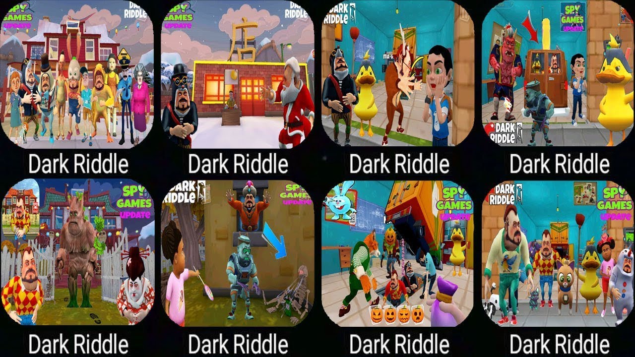 Dark Riddle V23.2,New Neighbor SCARY CAT,Dark Riddle New Update Full ...