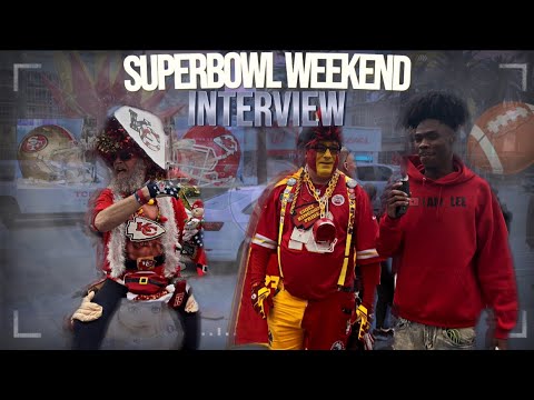 Super Bowl weekend interviews🏈 - YouTube