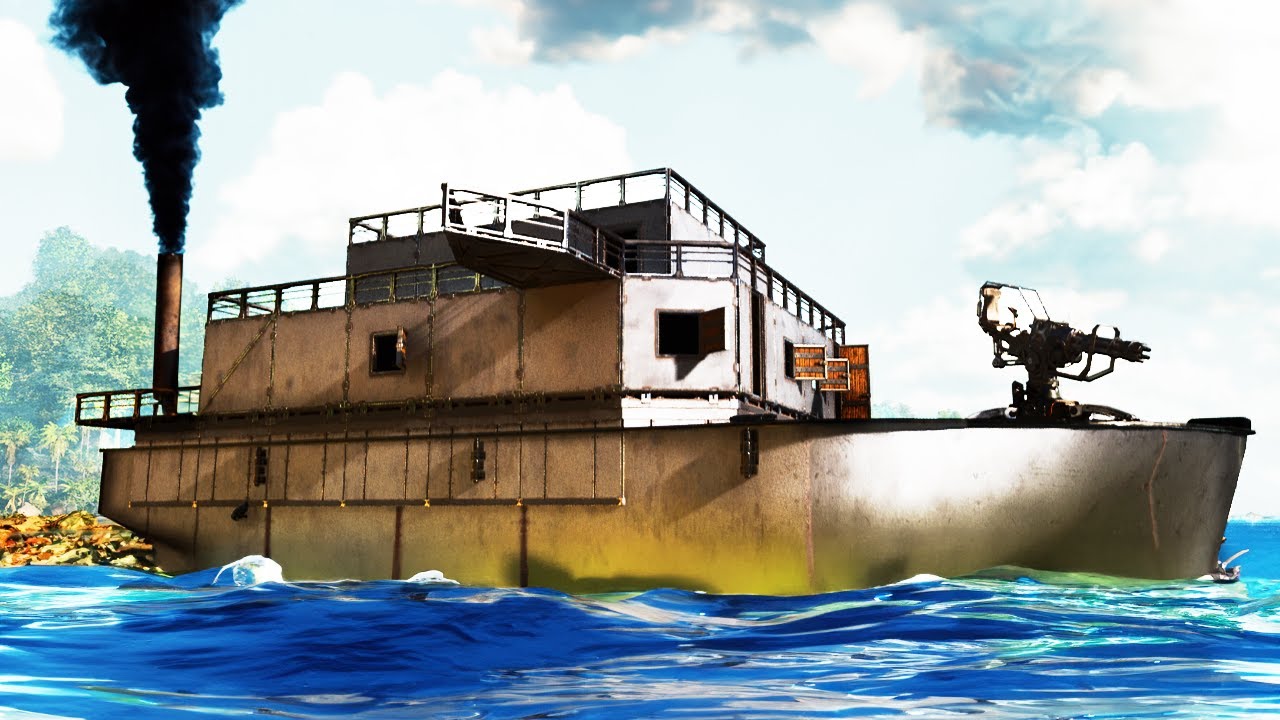 Building the New Warship! - Ark Ascended PRIMAL CHAOS #2 - YouTube