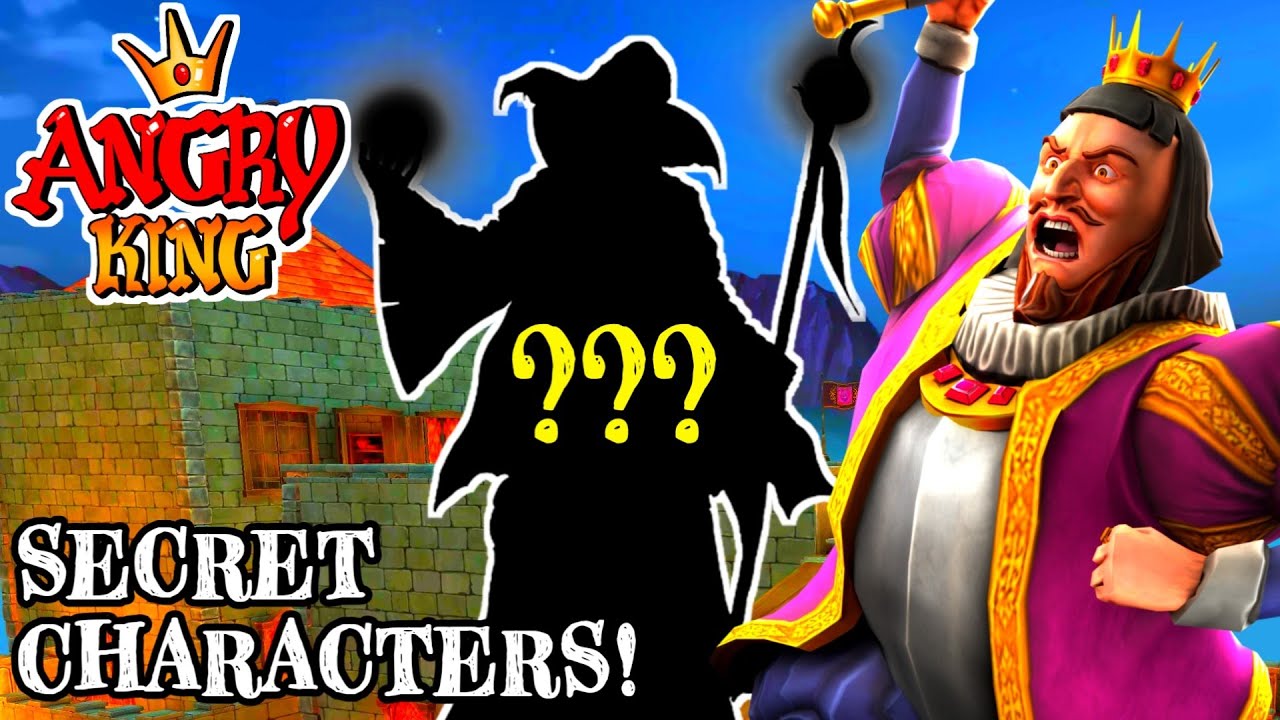 ANGRY KING - Discovering New SECRET CHARACTERS 😃 New Keplerians game ...