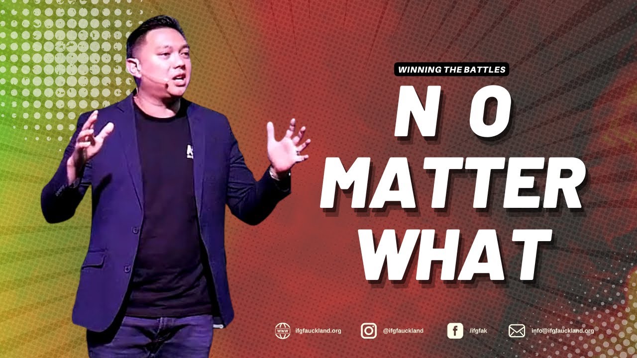 No Matter What | Gerald Goenawan - 6th November 2022 - YouTube