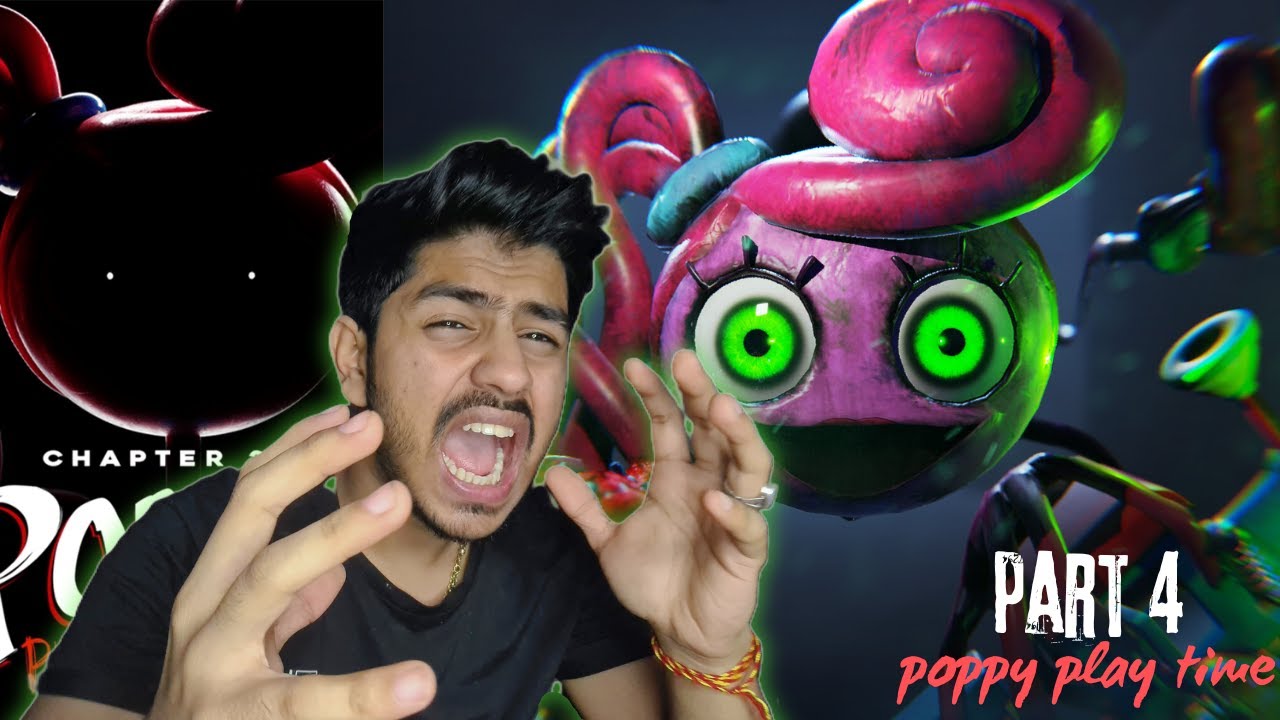I AM STUCK IN THIS HAUNTED FACTORY l POPPY PLAY TIME CHAPTER 2 | Part-4 ...