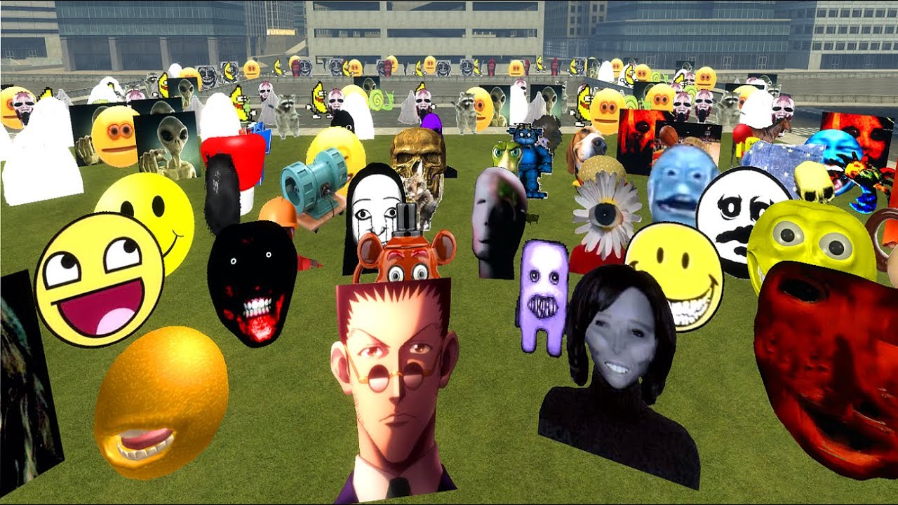 All Full Nico's Nextbot Nextbots, Obunga Netbot New Update In Garry's ...