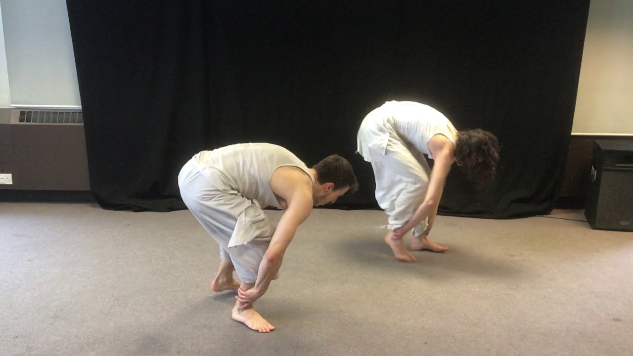Grotowski Movements: Grabbing Ankles - YouTube