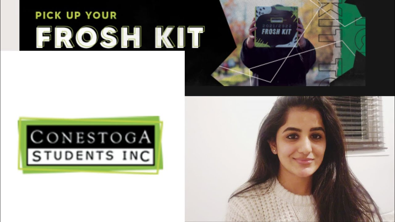 Frosh Kit Conestoga College | Get to know me | Part 2 - YouTube
