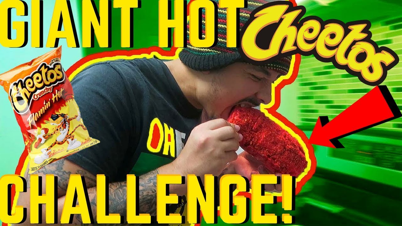 DIY Giant Flamin' Hot Cheeto! | How To Make HUGE Edible Hot Cheetos ...