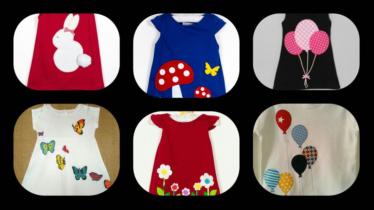 Stylish and Unique Top Ideas Applique Work Design || Styles 2020 - YouTube