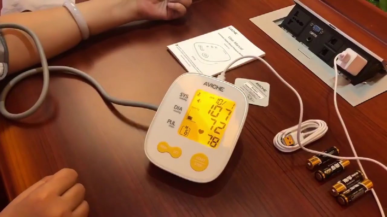 AVICHE Automatic Upper Arm Digital Blood Pressure Monitor | Chinese ...