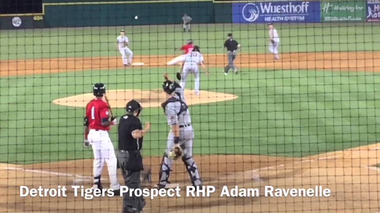 Detroit Tigers Prospect RHP Adam Ravenelle - YouTube