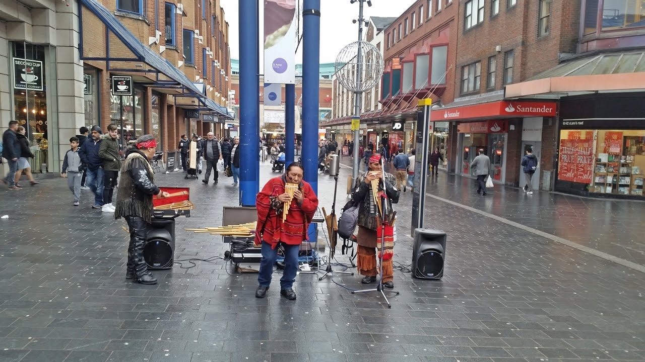 Street Singers in London-Harrow Shopping Centre - YouTube