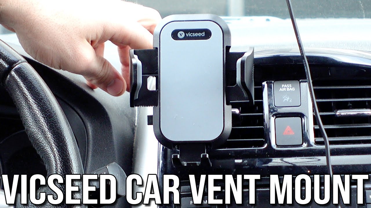 Vicseed Silicone Vent Car Phone Mount - YouTube