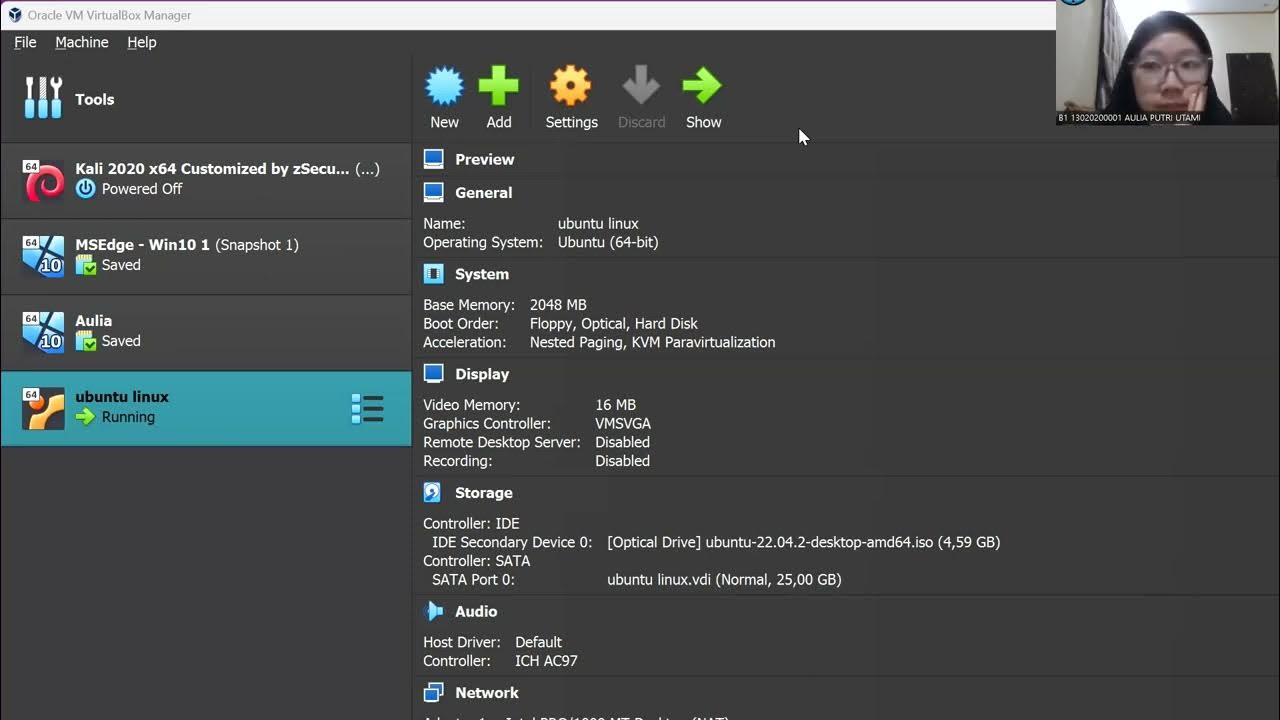 TUTORIAL INSTALL LINUX MENGGUNAKAN VIRTUAL BOX - YouTube