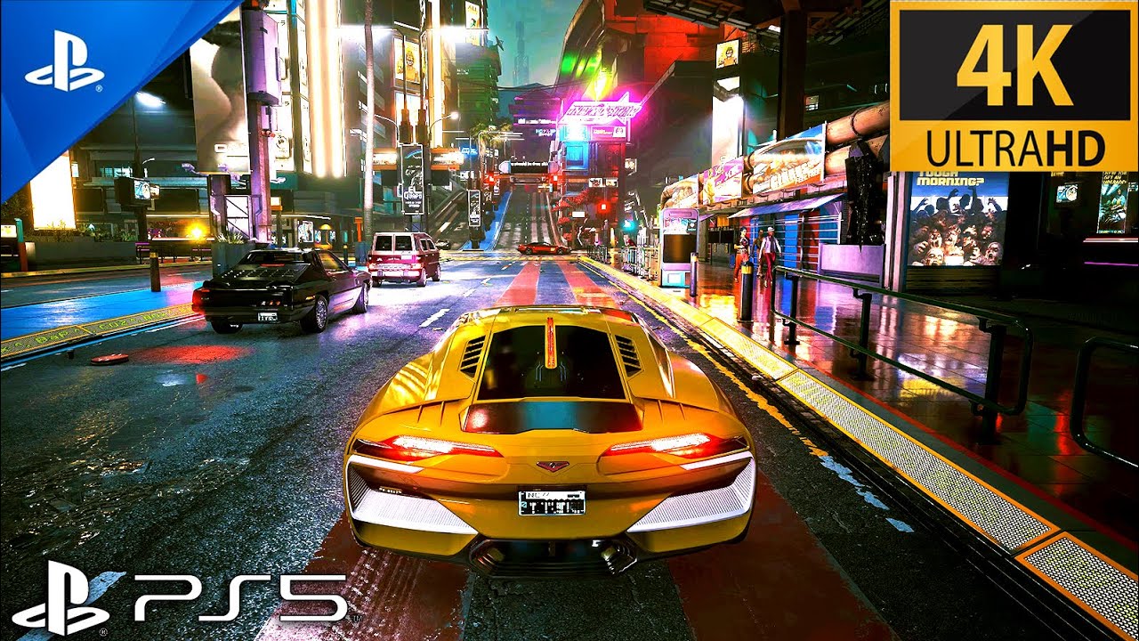 Cyberpunk 2077 LOOKS ABSOLUTELY AMAZING on PS5 | Ray Tracing Realistic ...