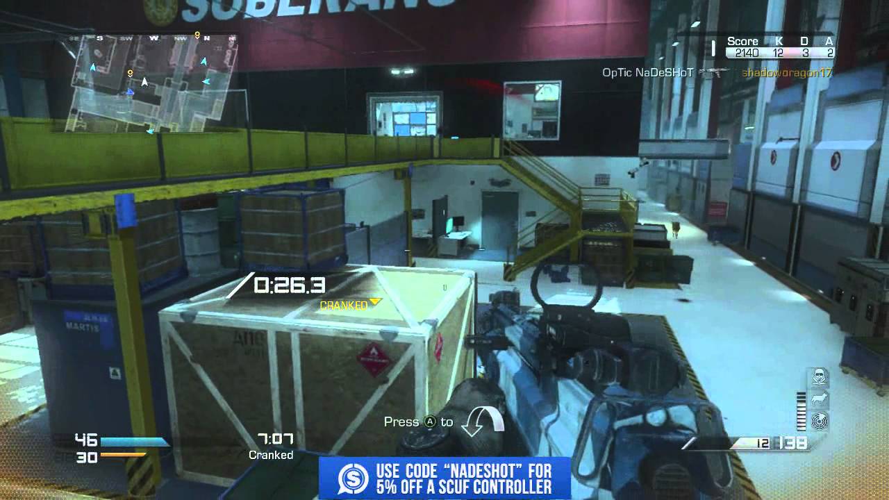 CoD:Ghosts - Sabotage on Sovereign(Map Specific Killstreak) - YouTube