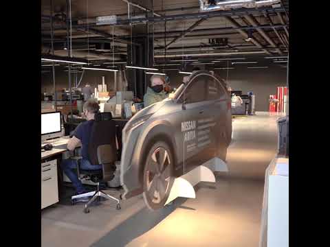 Vi henter Nissan Ariya (papputgave)
