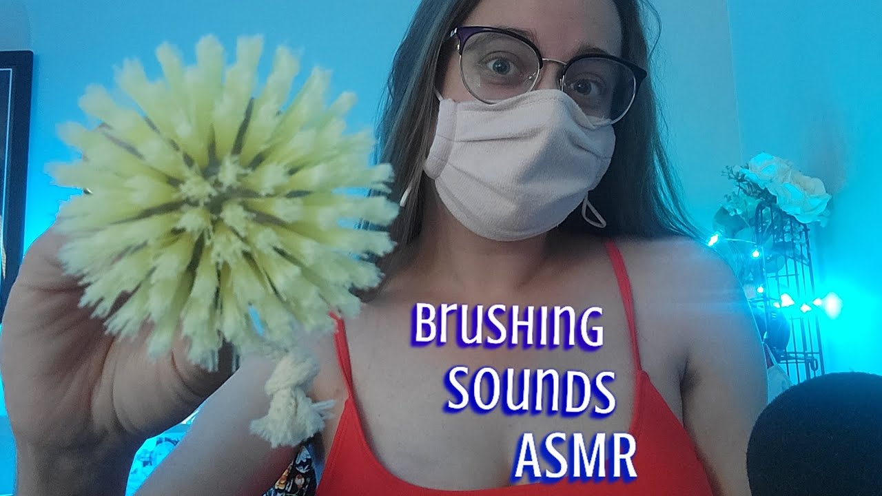 ACTUAL brushing sounds ASMR - YouTube