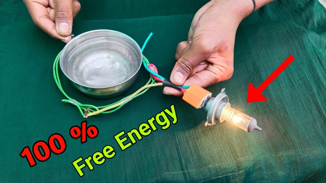 How to make Free Energy| Free Energy kaise banaye | 100% free energy ...