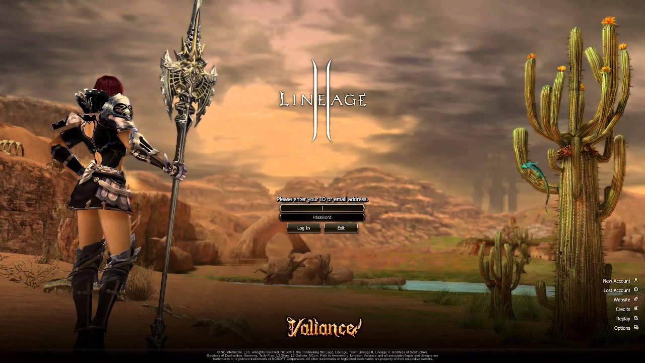 Lineage 2 Valiance Login music - YouTube