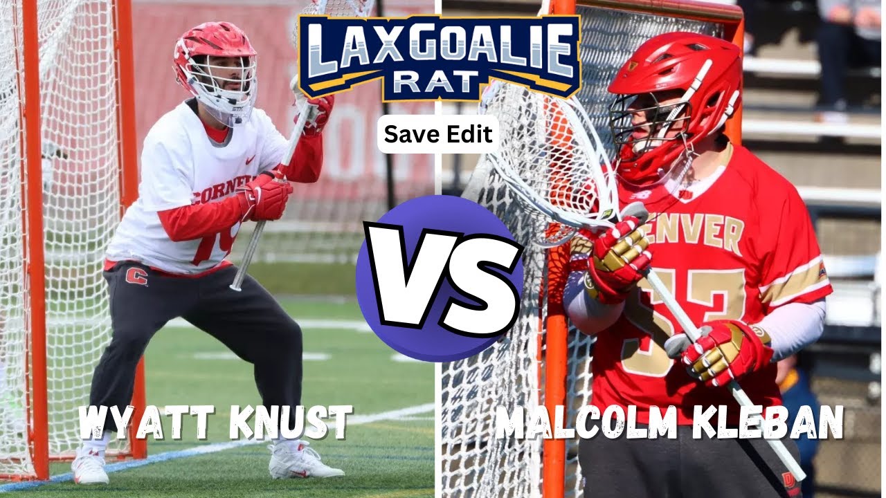 All 21 saves! Wyatt Knust (Cornell) vs. Malcolm Kleban / Grayson ...