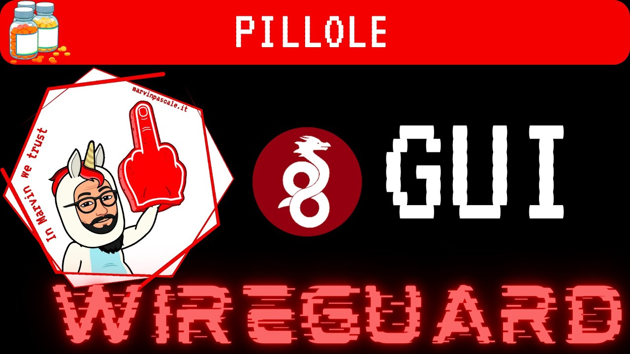 Pillole: Wireguard GUI con wg-easy e wireguard-ui - YouTube