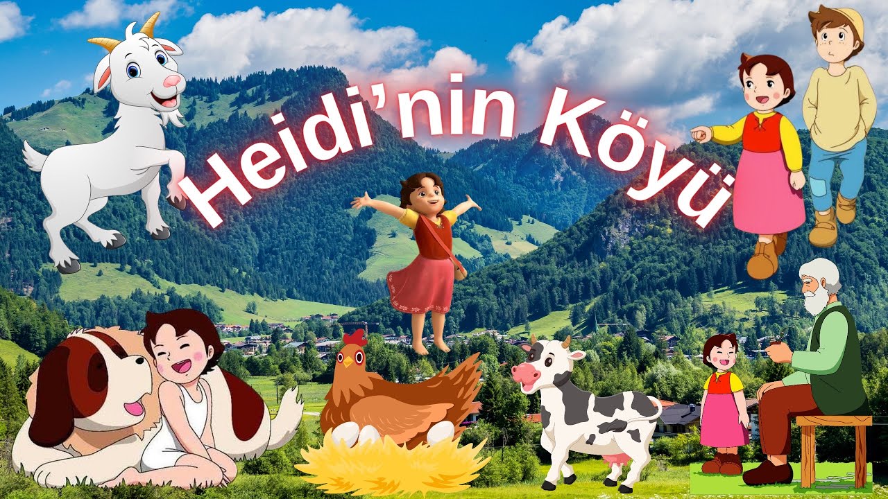 Heidi'nin Hikayesi / Heidi'nin Köyü / Heidi'nin Hayatı / İsviçre 🇨🇭 ...