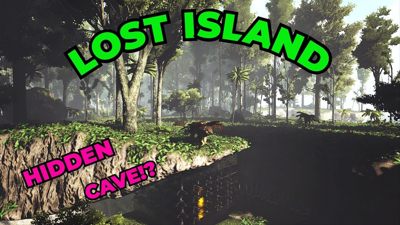 Claiming a Hidden Cave Lost Island (Ark Ps5) - YouTube