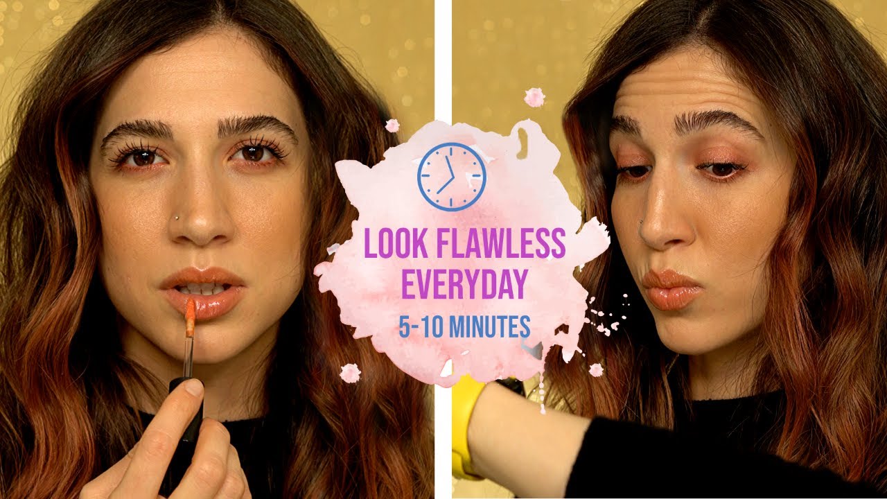 EVERYDAY QUICK MAKEUP TUTORIAL / COPPER MAKEUP TUTORIAL / DIMA OSKO | Telemundo Lifestyle - YouTube