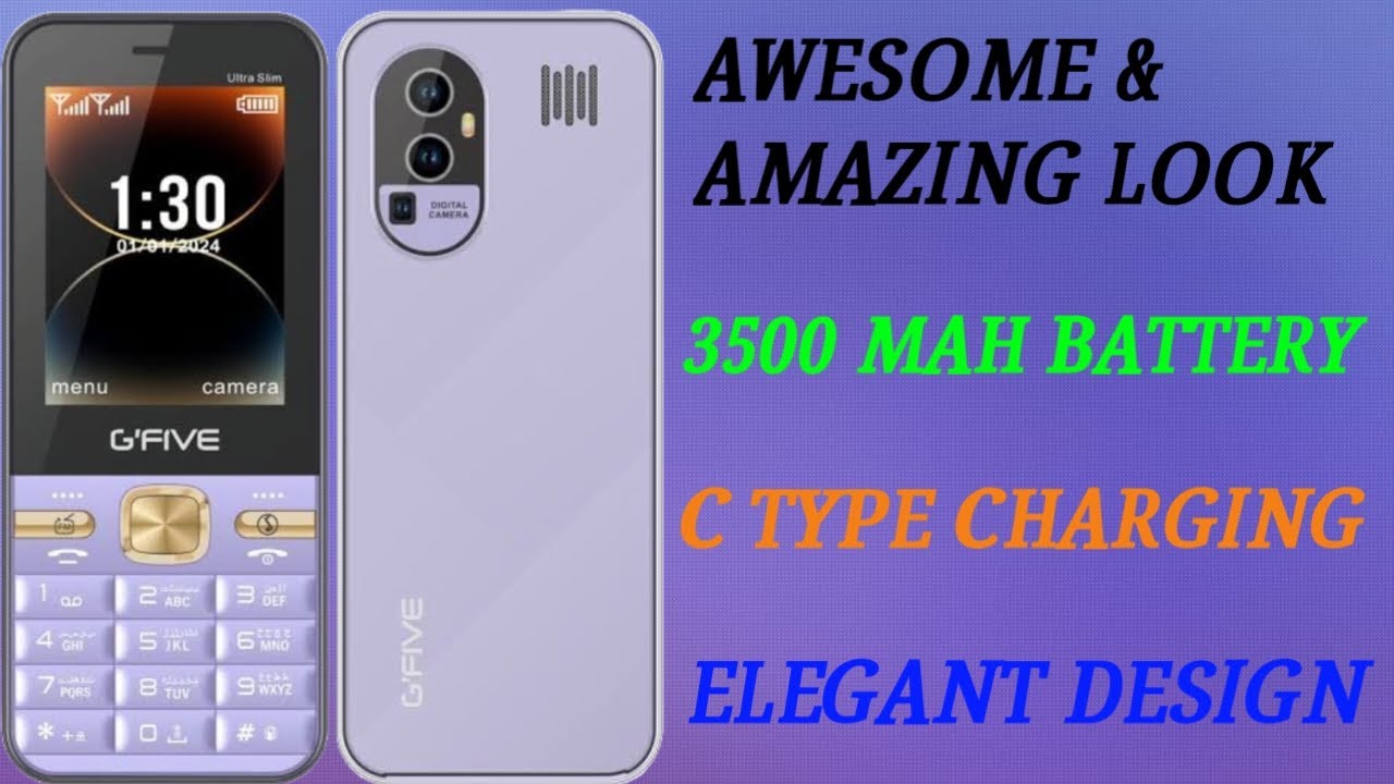 G FIVE ULTRA SMART , AMAZING DESGIN WITH 3500 MAH BATTERY,C TYPE ...