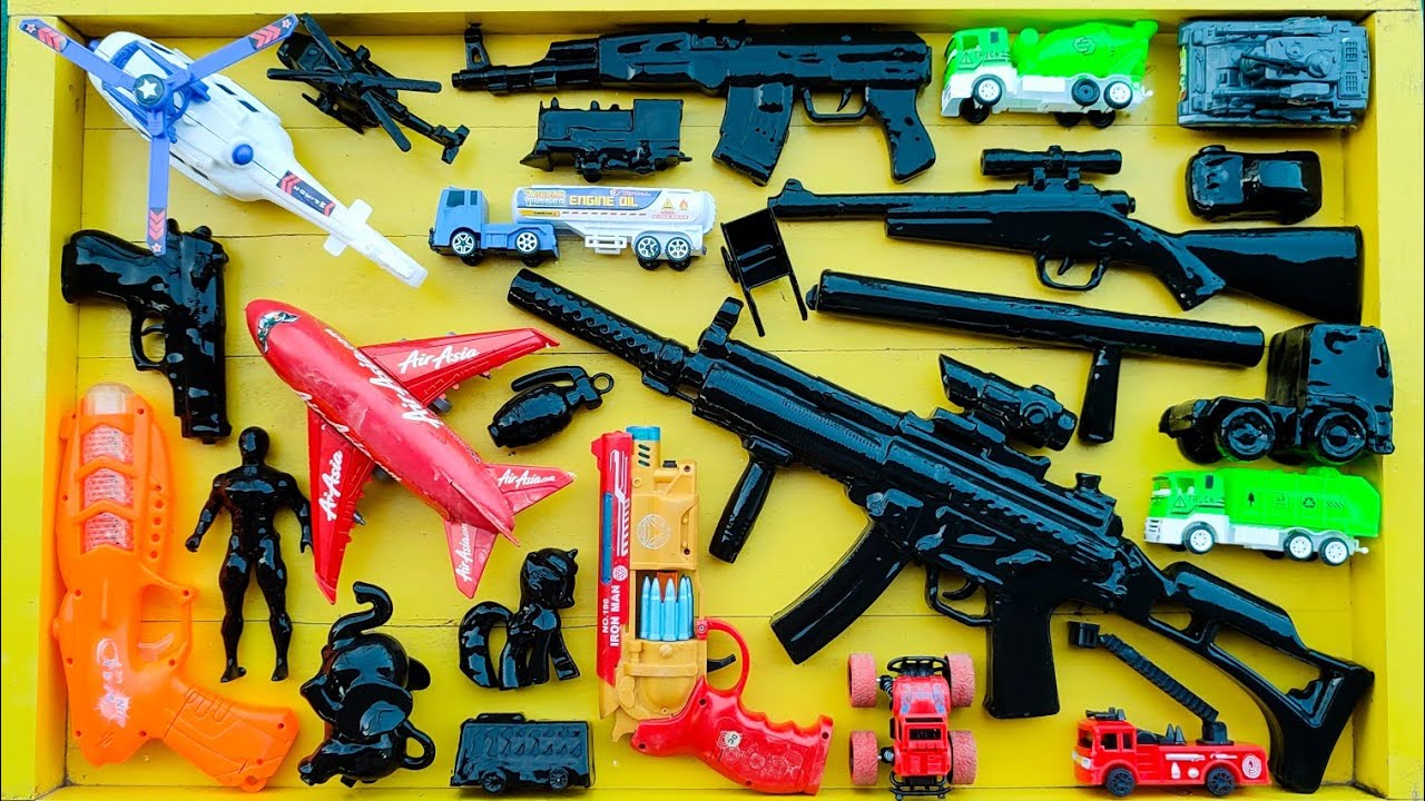 Cleans Box Weapon Toys Guns-Realistic Black Mp Sniper Rifle Ak-47 ...