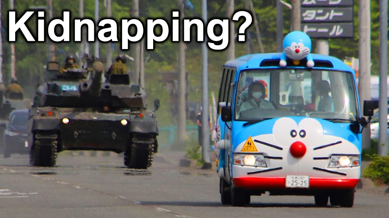 The REAL story behind the VIRAL Doraemon Tank picture... - YouTube