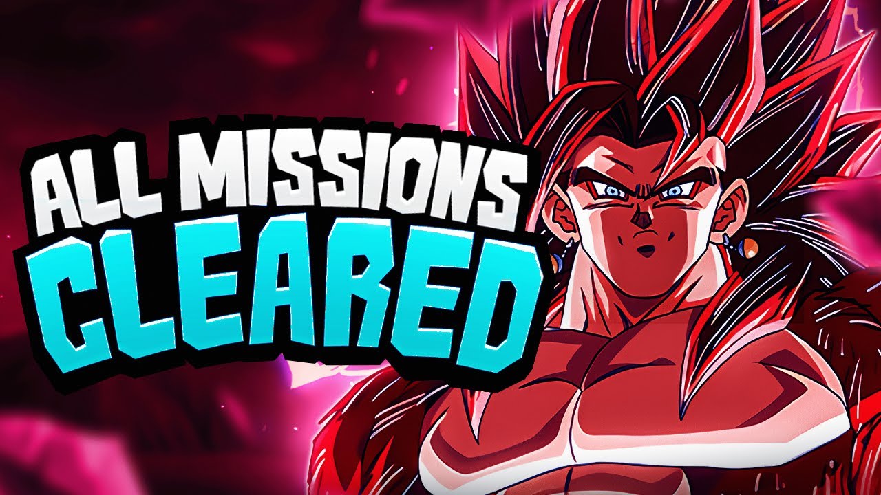 ALL MISSIONS CLEARED! NEW LIMIT BREAKING SAVIOR SSJ4 VEGITO DOKKAN ...