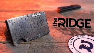 THE RIDGE WALLET BLACK DAMASCUS crmtl.fr