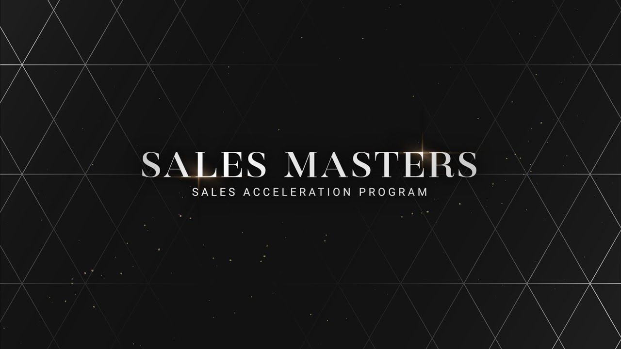 Sales Masters: Programa de Aceleração e Transformação em Vendas - YouTube
