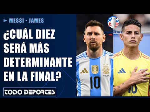 Messi vs James | ¿Cuál 10 será más determinante en la final de la Copa ...