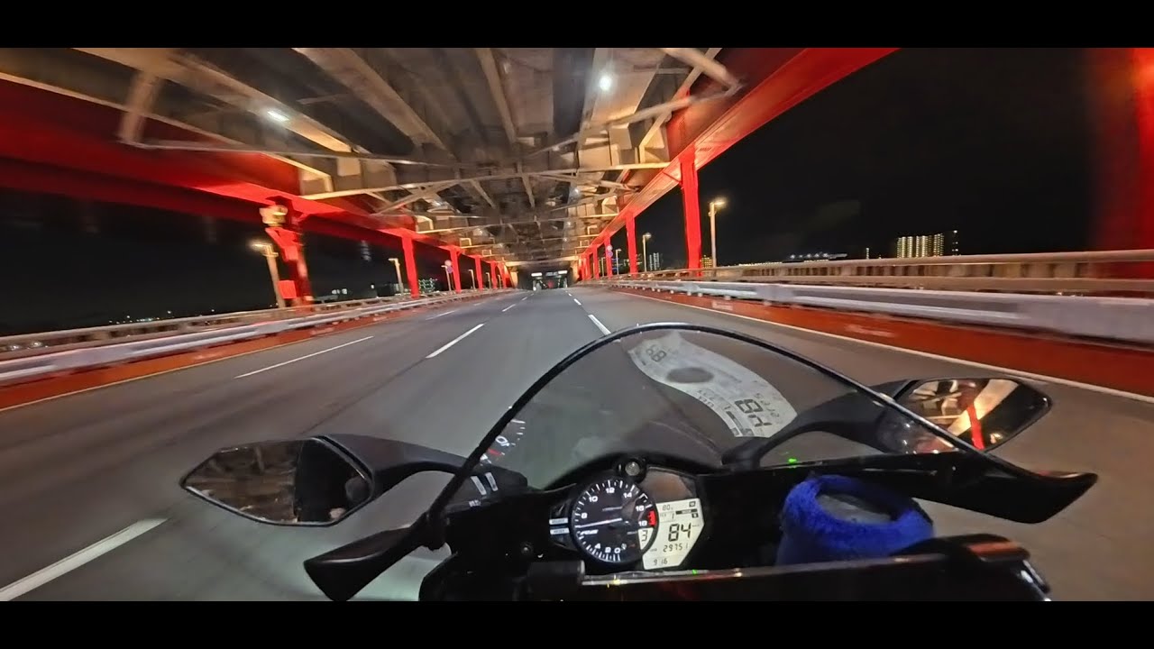 YAMAHA R6 NIGHT RIDE Akrapovic Full exhaust system - YouTube