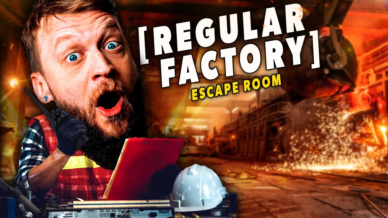 Regular Factory ESCAPE ROOM!! (pt 1) - YouTube
