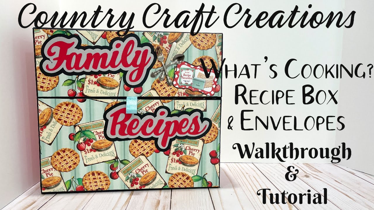 What's Cooking? Recipe Box & Envelope Walkthrough and Tutorial ...