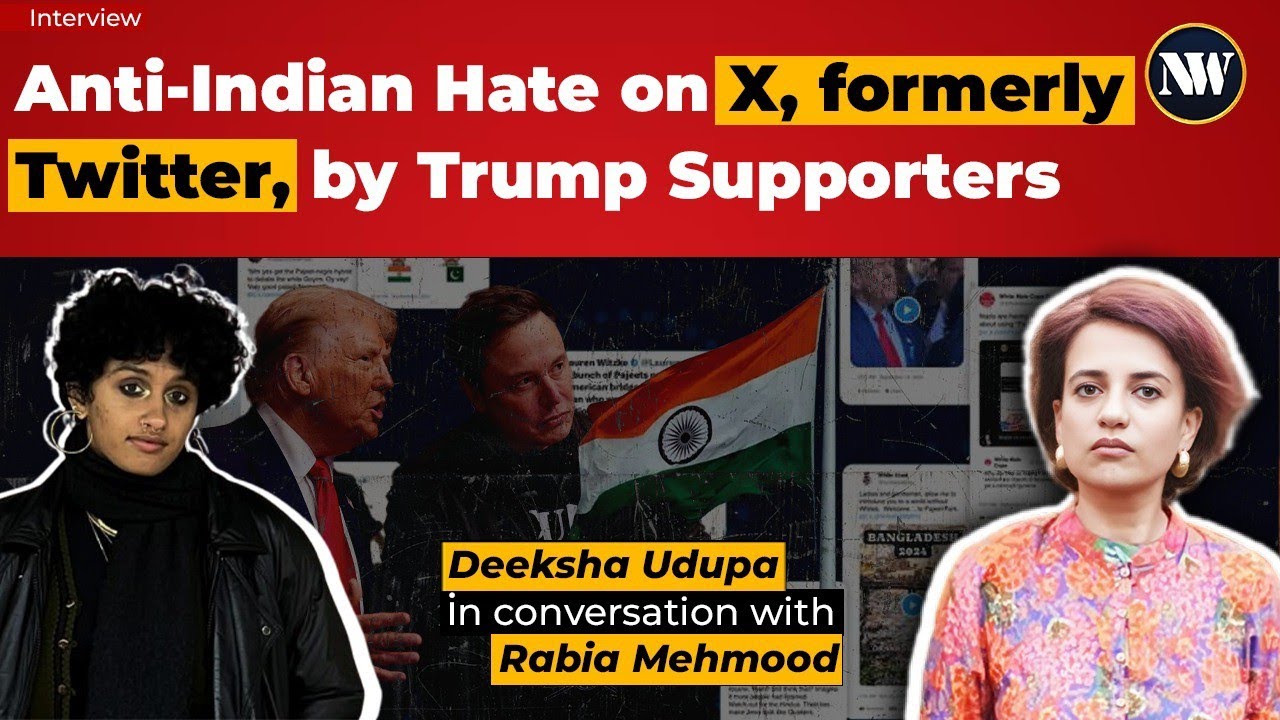 Anti-Indian hate on X | Trump, Bannon & Musk clash | H1-B visa row ...
