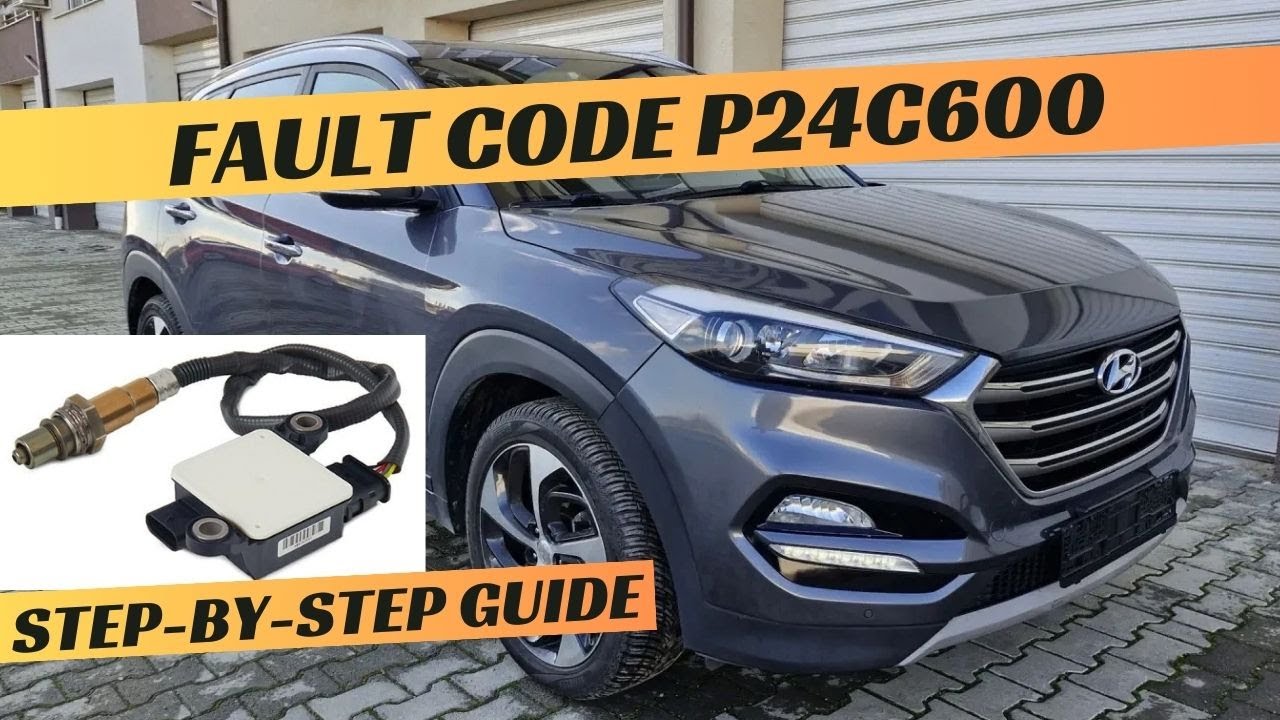Hyundai Tucson TL P24C600 Particulate Matter Sensor Fault - YouTube