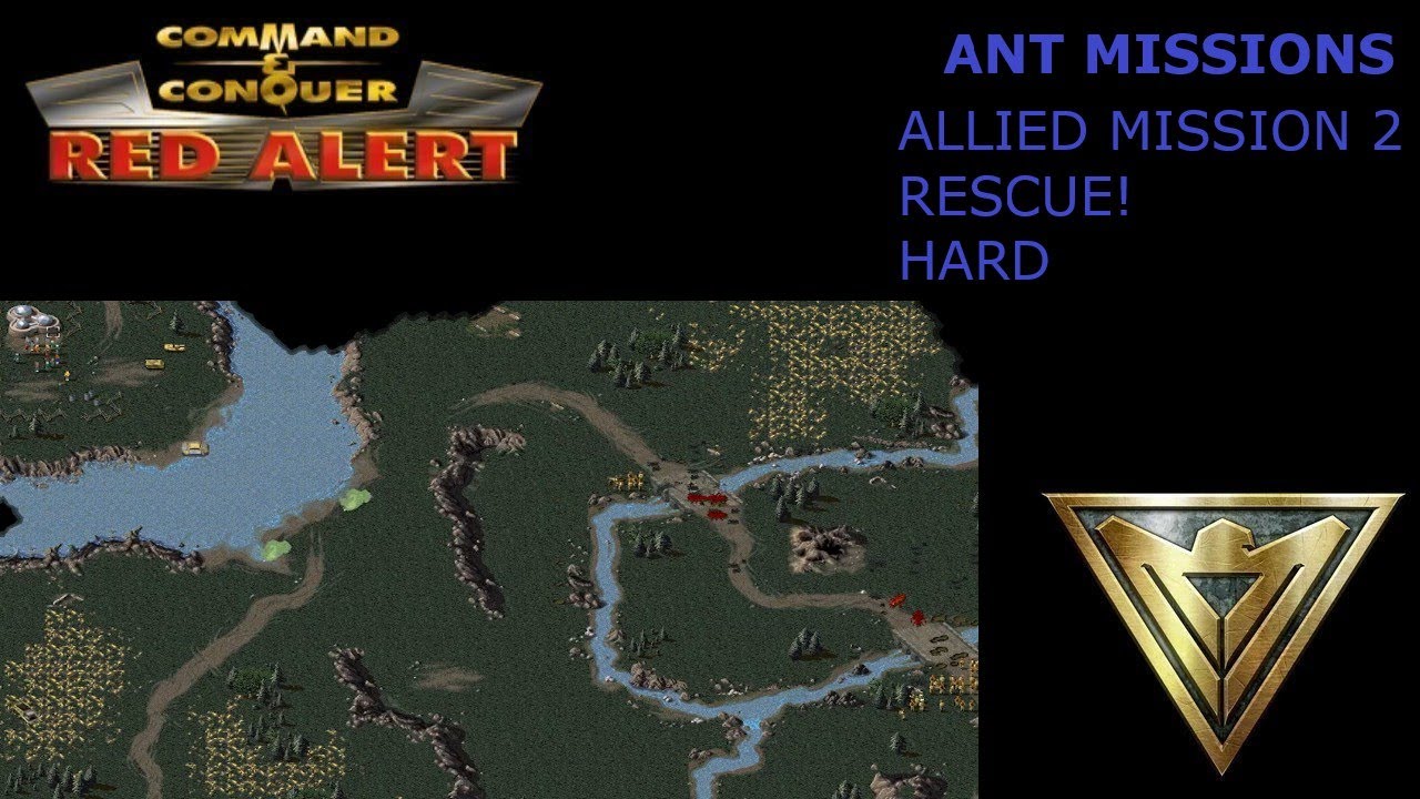 Red Alert: Ant Missions - Allied Mission 2: Rescue! (Hard) - YouTube