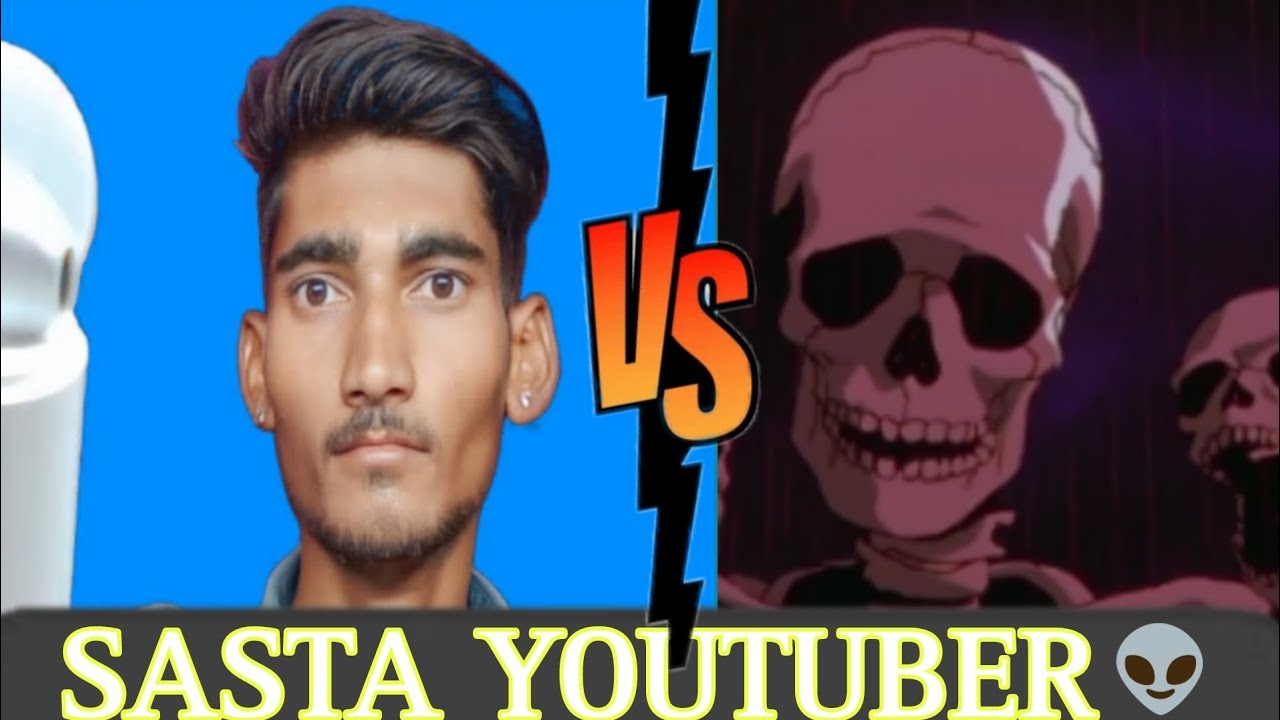 SASTA YOUTUBER VS ROASTING SKELETONS 👽 - YouTube