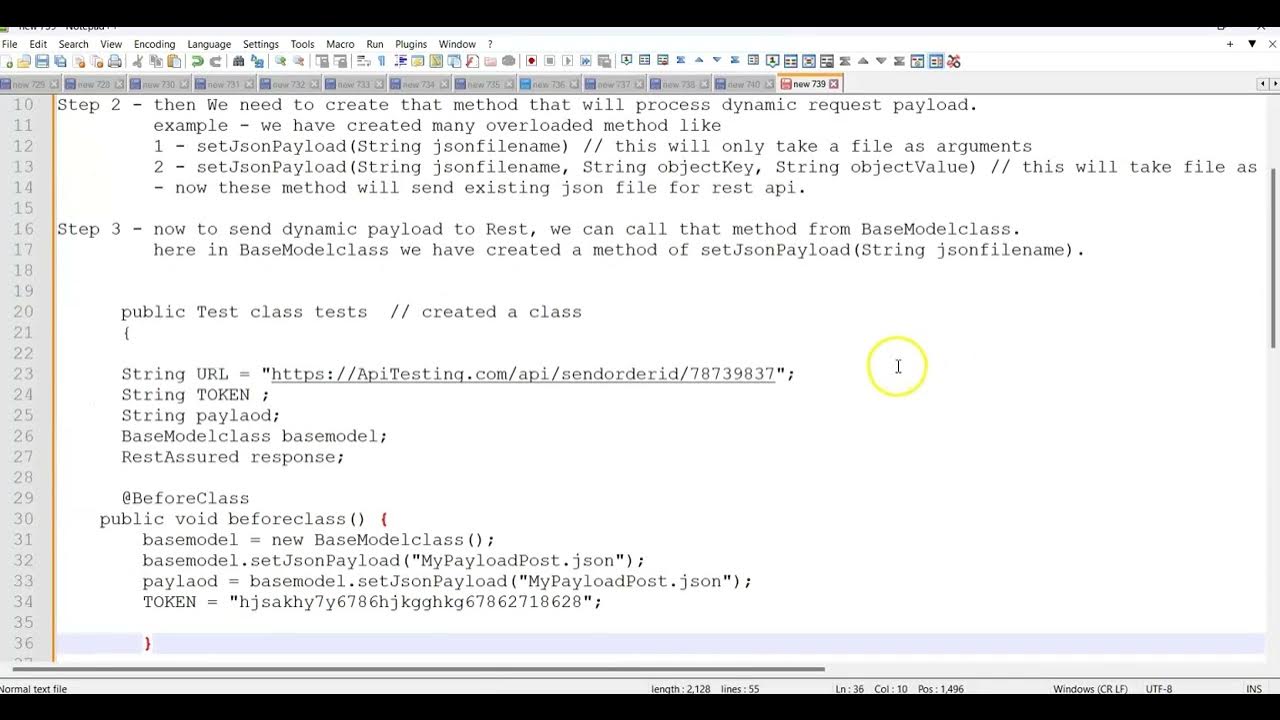 How to Send JSON file as Payload to Rest Api using Object Mapper class Jackson. - YouTube