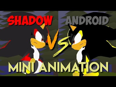 Shadow vs Android Shadow|MINI-ANIMATION|(StickNodes)-Thulio Anim{T.A ...