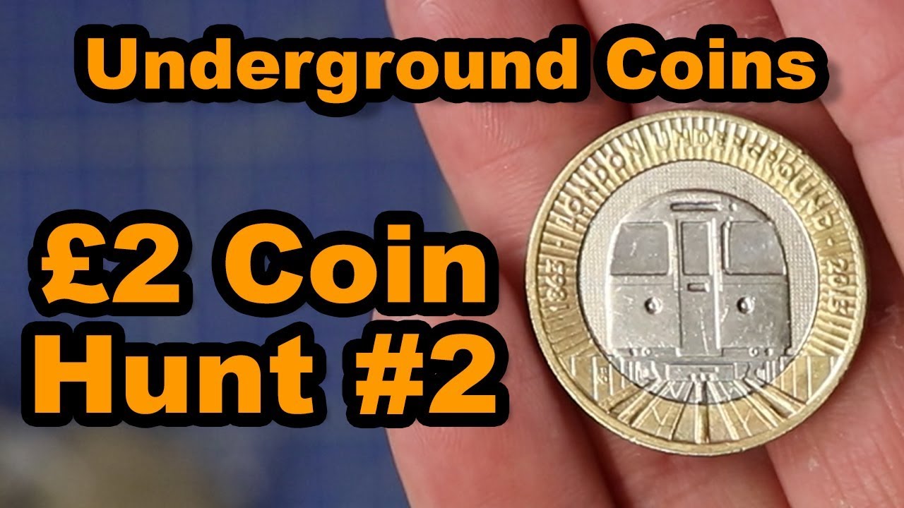 Underground Coin Hunting £200/£2 coin hunt - YouTube
