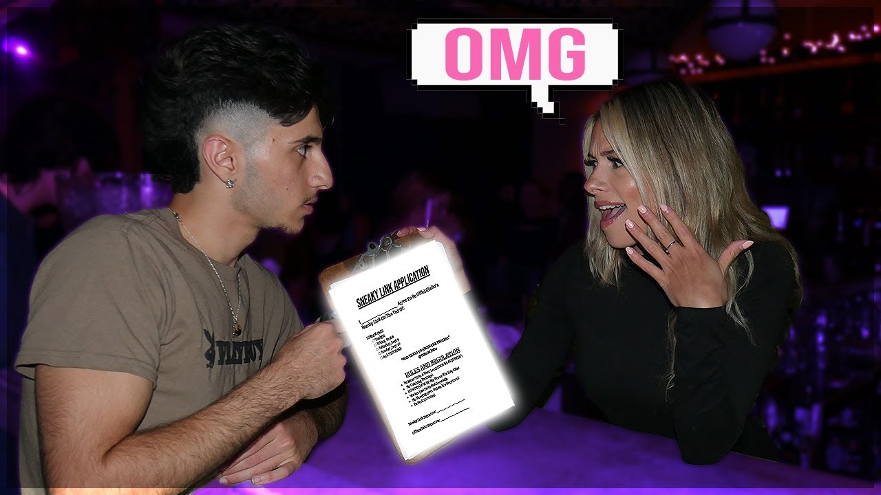 I BROUGHT MY SNEAKY LINK APPLICATION TO THE CLUB - YouTube