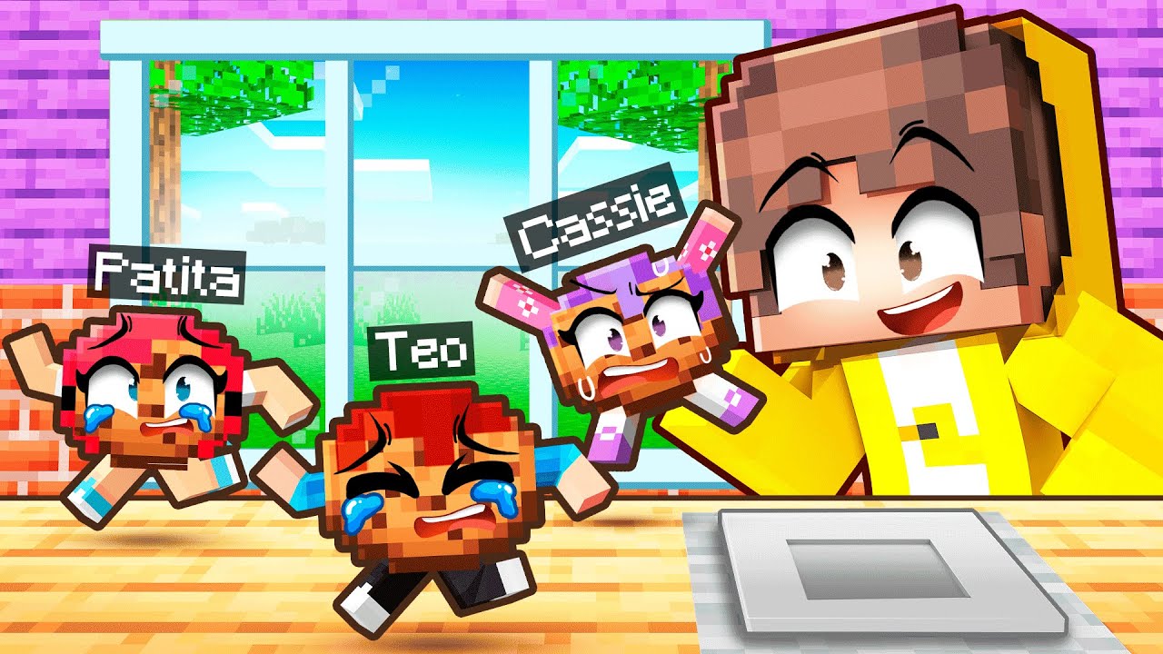 PatOni CONVIERTE a sus AMIGOS en GALLETAS 😆🍪 en Minecraft! - YouTube