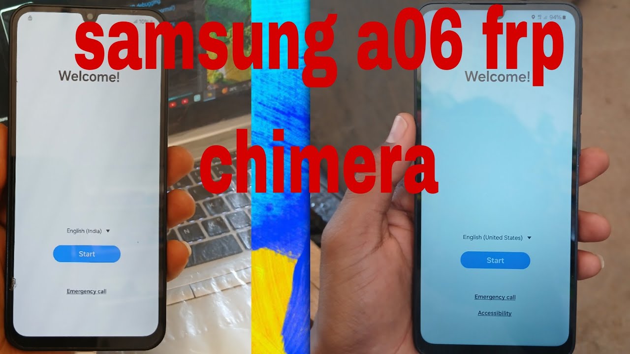 Samsung A06 SM-065F frp remove by chimera tool - YouTube