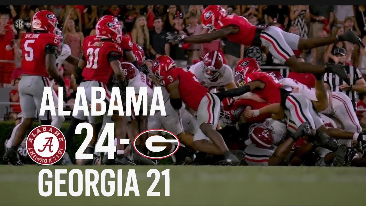 Alabama Vs GA Bulldogs 2025 Highlights Full Game - YouTube