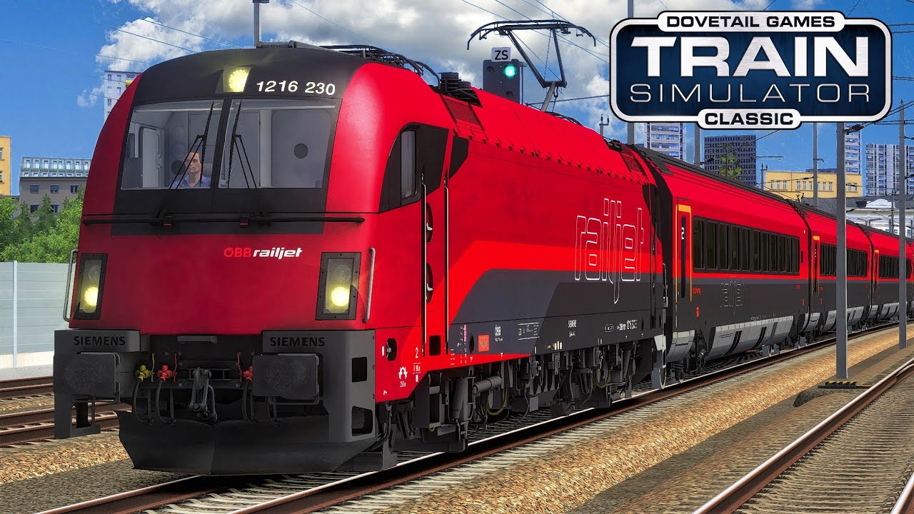 ÖBB Railjet 540 nach Salzburg | TRAIN SIMULATOR CLASSIC | Wien Hbf - St ...